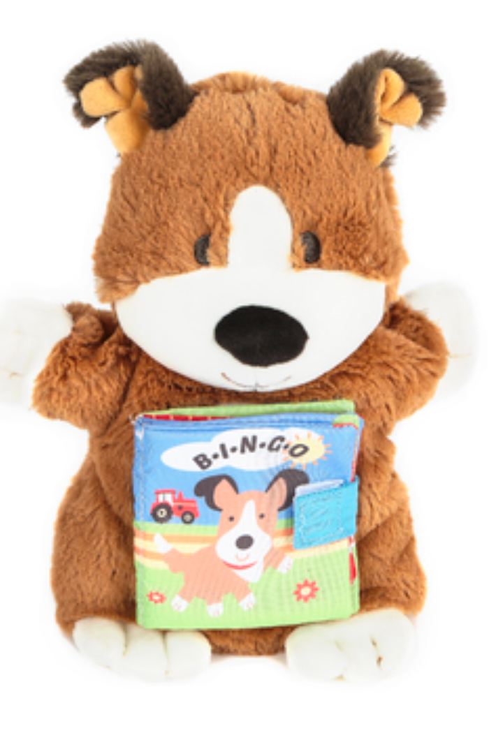 B-I-N-G-O Puppet with Book – kitsandkaboodle
