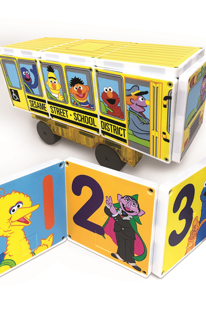 Magna-Tiles Sesame Street Bus – kitsandkaboodle