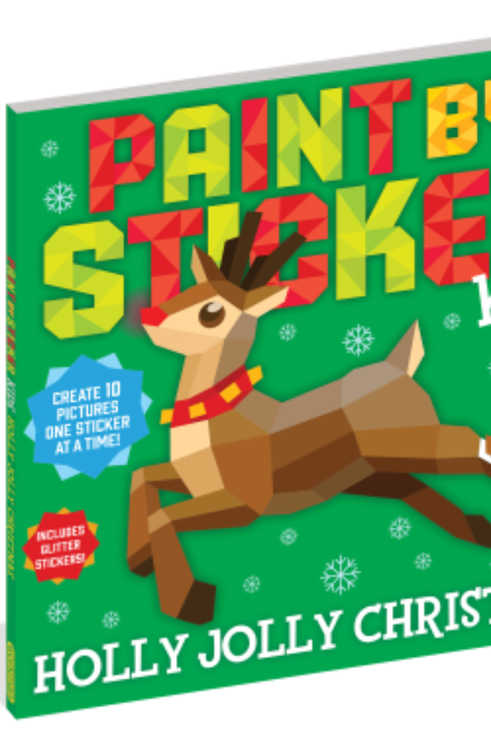 Paint By Sticker KIDS: Holly Jolly Christmas – kitsandkaboodle